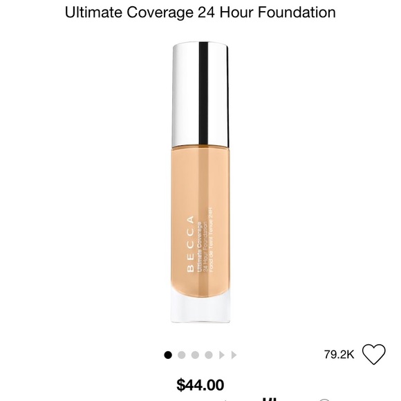 BECCA | Makeup | Becca Ultimate Coverage Foundation In Vanilla | Poshmark